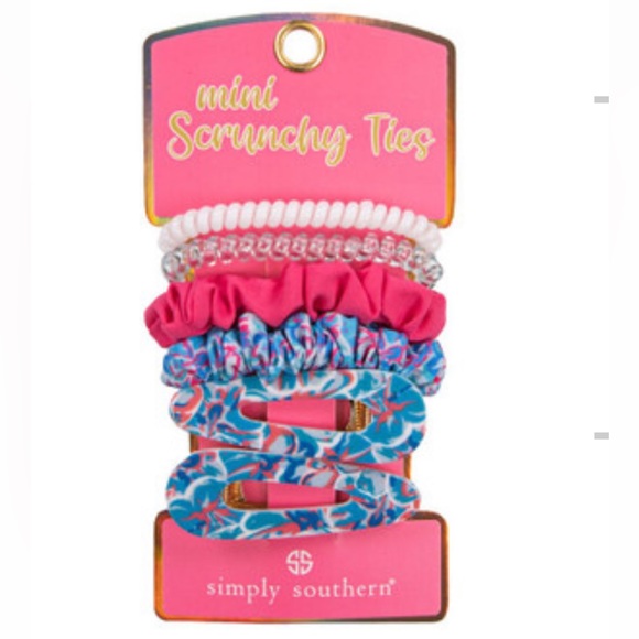 Simply Southern | Accessories | Nwt Simply Southern Mini Hair Scrunchy ...